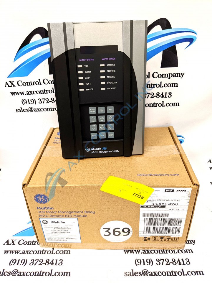 369-HI-R-0-F-0-0-E In Stock! GE Multilin 369 Motor Management Relay ...