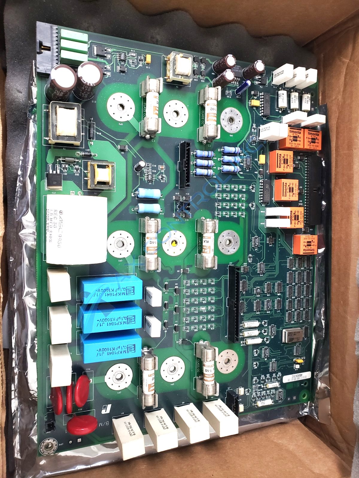 RELIANCE ELECTRIC CONTROL BOARD CARD