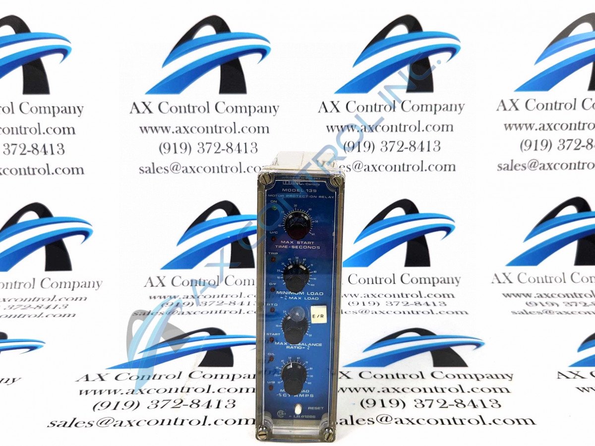 139-V1EFTZ-DK In Stock! GE Multilin 139 Series Motor Protection Relay ...