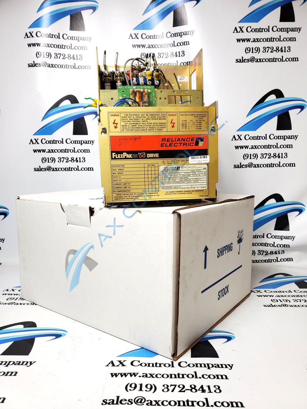 14C53 In Stock! Reliance Electric FlexPak Plus | Reliance Electric's 14C53 is a 5 HP basic model ...