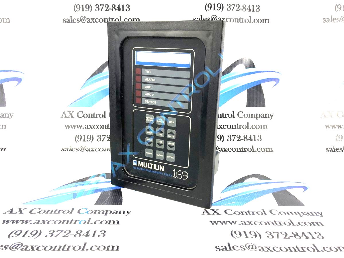 169PLUS-100P-240 In Stock! GE Multilin 169 Motor Management Relay | A ...