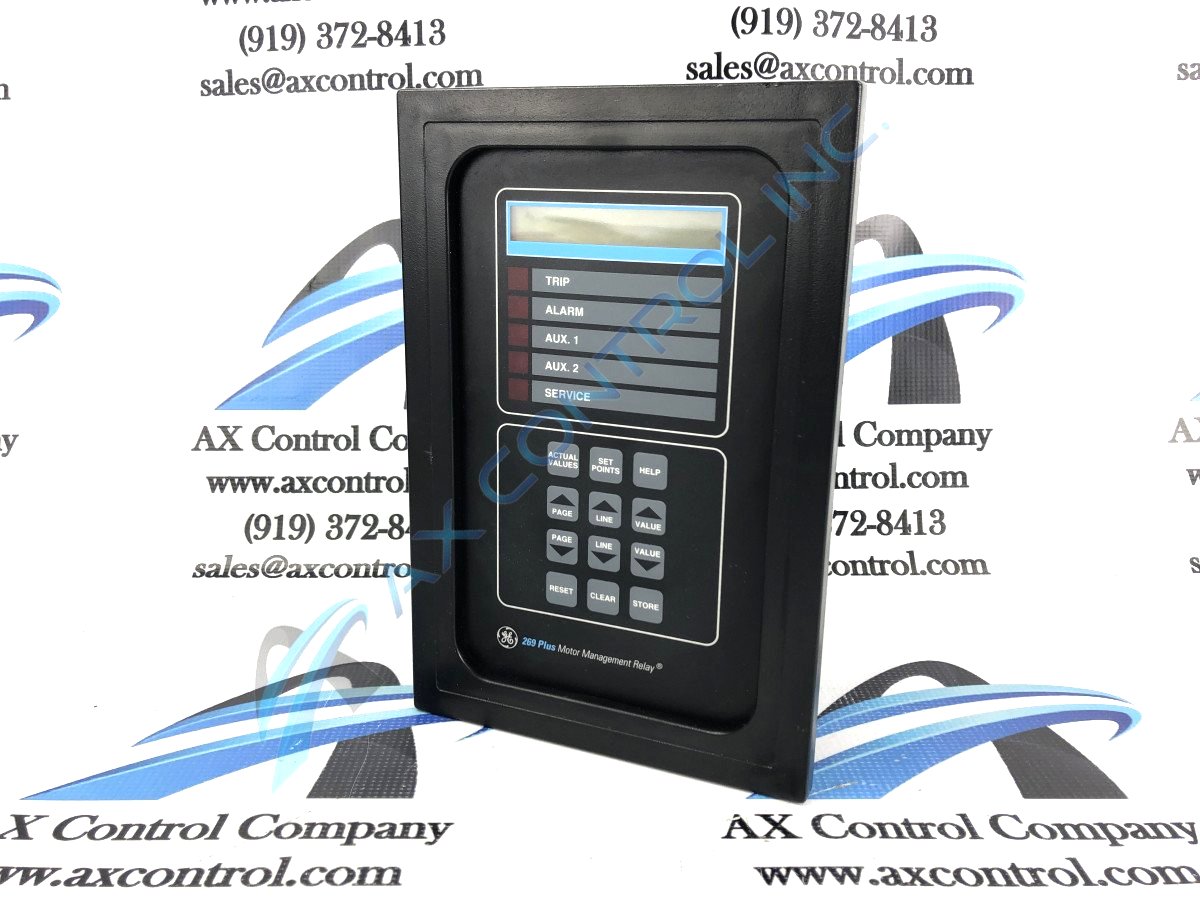 269PLUS-100P-HI In Stock! GE Multilin 269 Plus Motor Management Relay ...