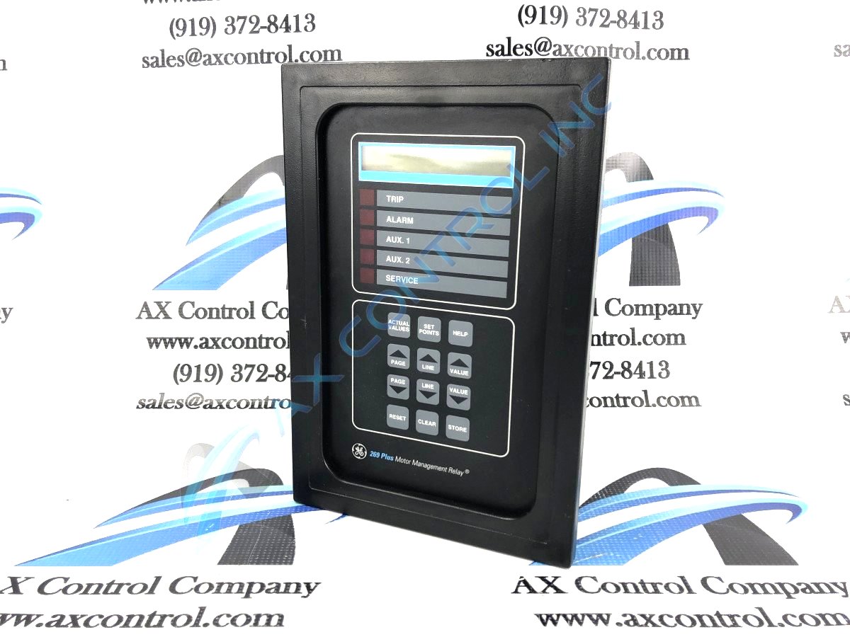 269PLUS-W-100P-120 In Stock! GE Multilin 269 Plus Motor Management ...