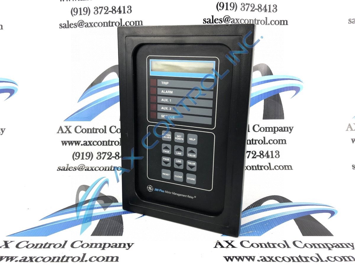 269PLUS-W-100P-HI In Stock! GE Multilin 269 Plus Motor Management Relay ...