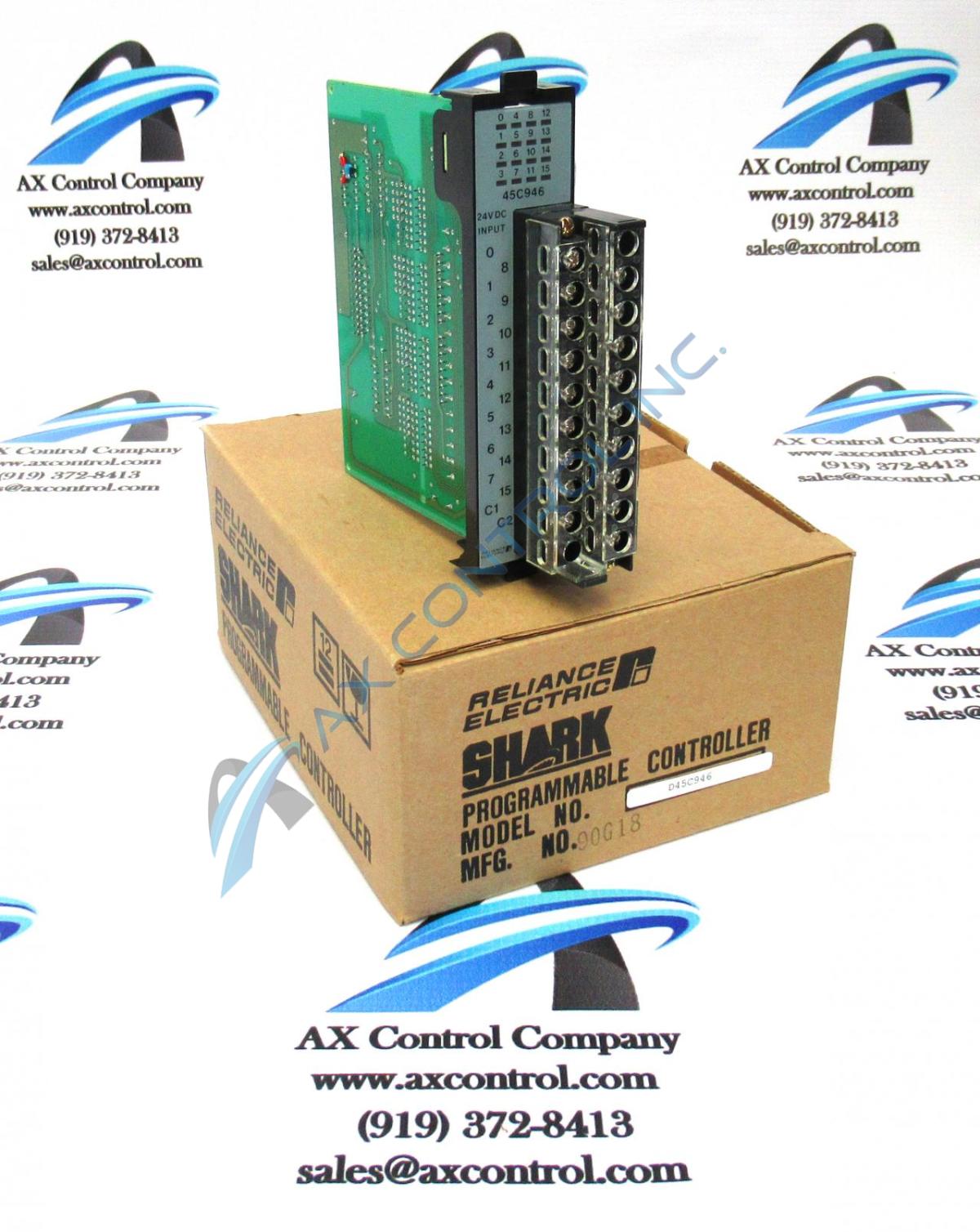 Reliance Electric 45C946 16-Point 24VDC Shark XL Input Module