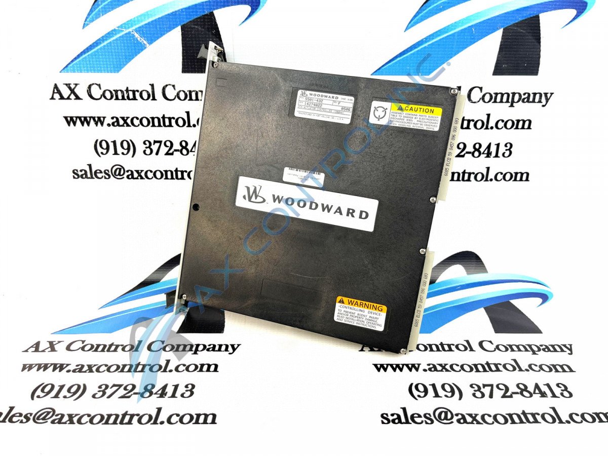 200 mA Woodward 2CH Actuator Controller Model 5501-432