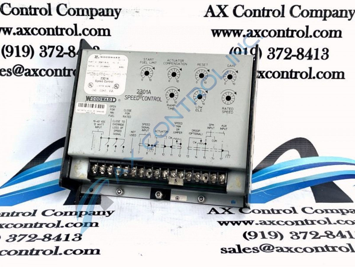 Woodward 9907-014 series 2301A LSSC. International Shipping!