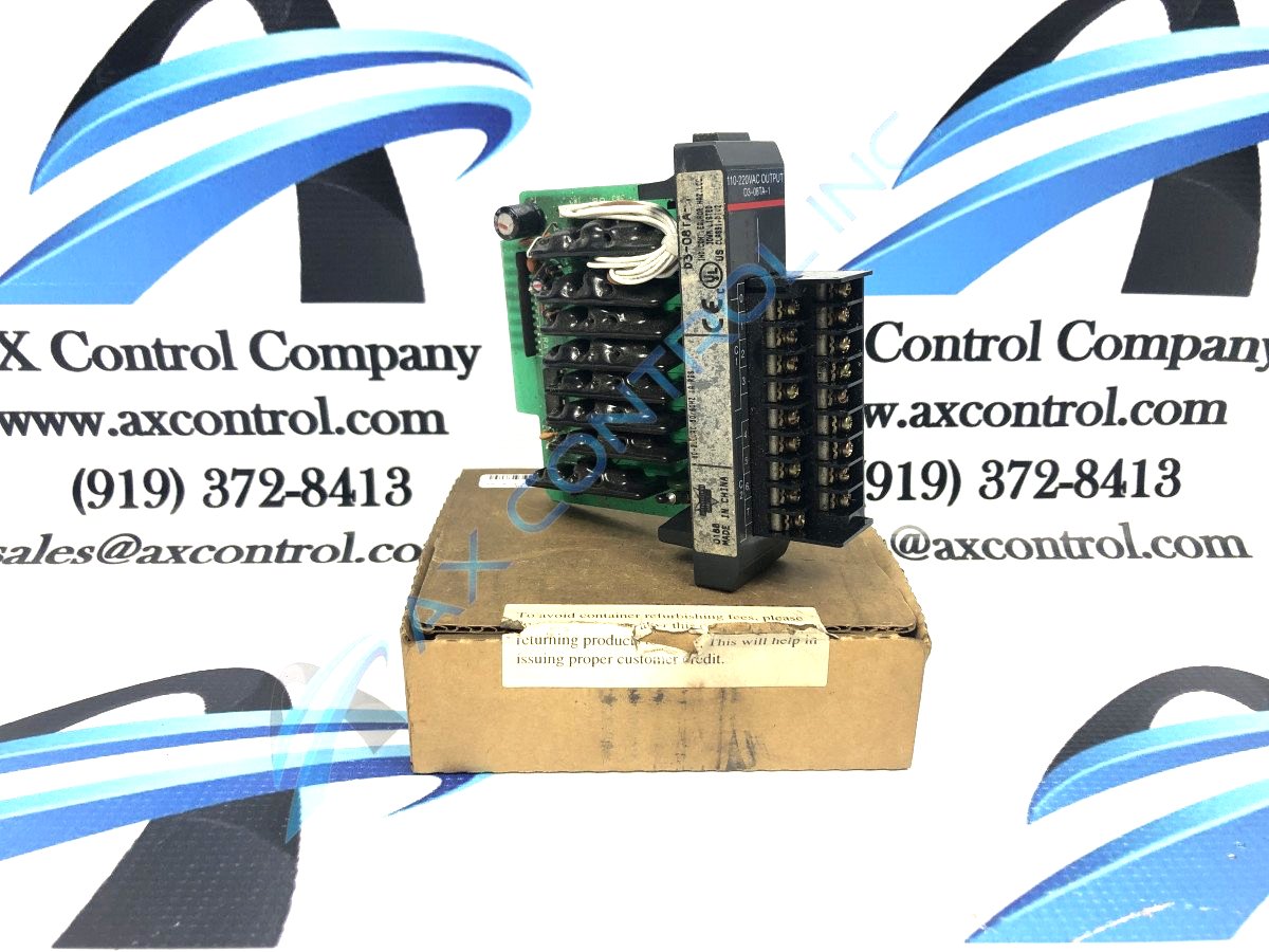 D3 08ta 1 In Stock Automation Direct Directlogic 305 Automation Direct Koyo Plc Direct 8