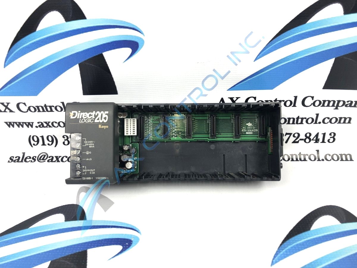 D2 06b 1 In Stock Automation Direct Directlogic 205 Automation Direct Koyo Plc Direct 6 Slot
