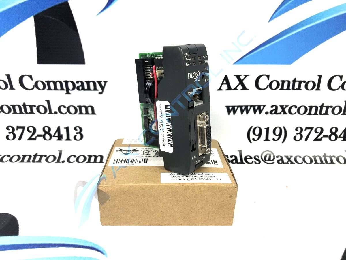 D2-260 In Stock! Automation Direct DirectLogic 205 | Automation Direct ...