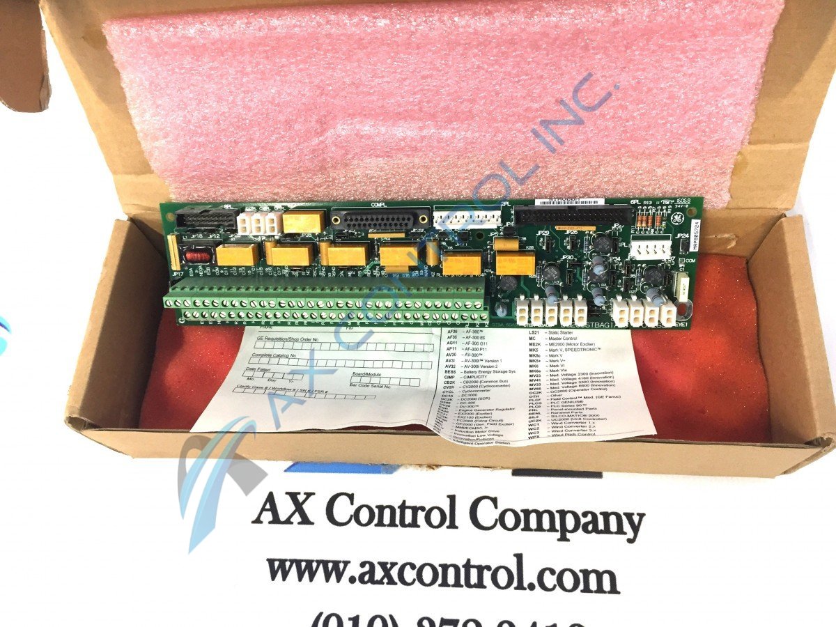 DS200STBAG1ACB GE AC/DC TERMINAL DS200 BOARD