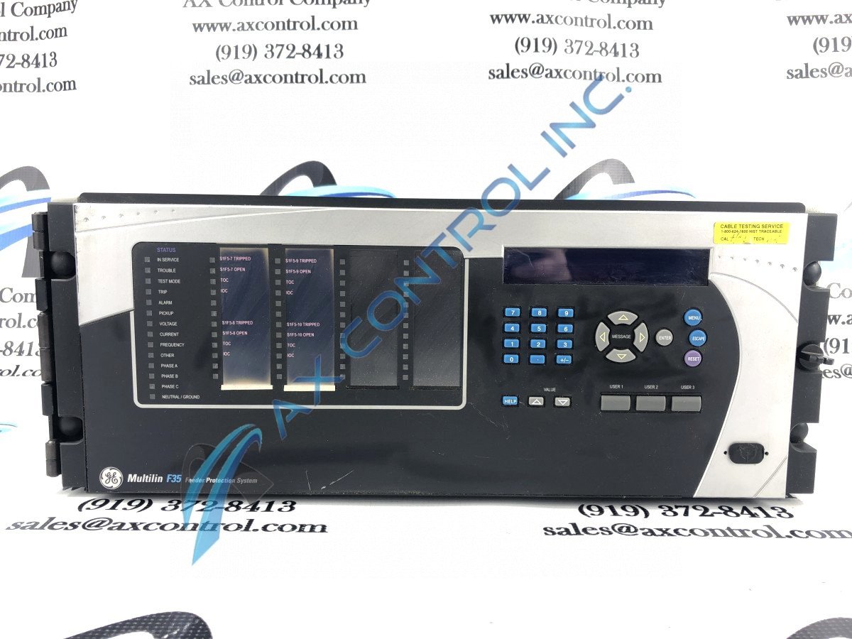 F35-K03-HLH-F8L-H6E-M8L-P67-U6C-W67 In Stock! GE Multilin UR Series ...