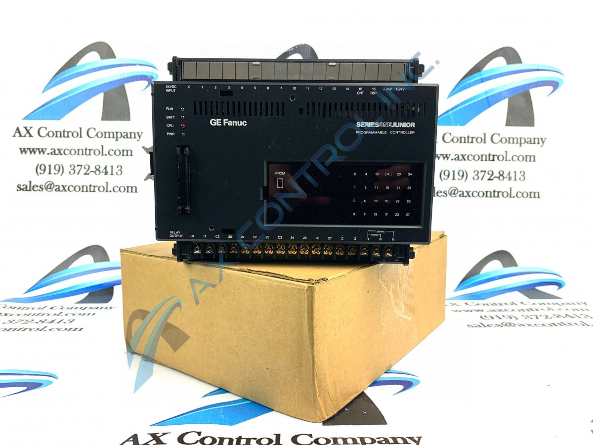 IC609SJR120 In Stock! GE Fanuc PLC Series One Jr. | Controller Module ...