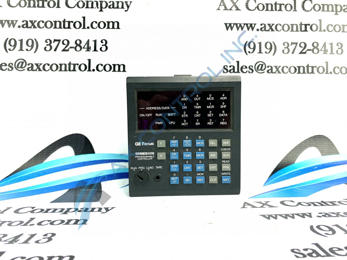IC610PRG105 In Stock! GE Fanuc PLC Series One Jr.