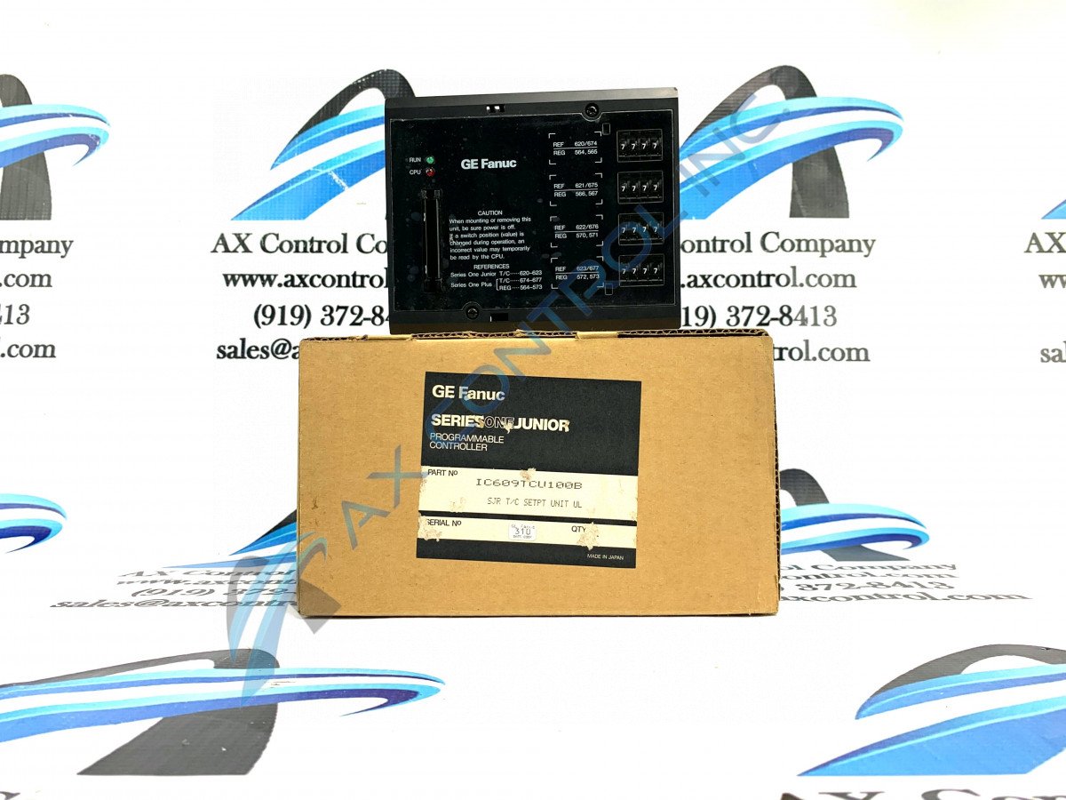 IC609TCU100 In Stock! GE Fanuc PLC Series One Jr. | Timer Counter ...