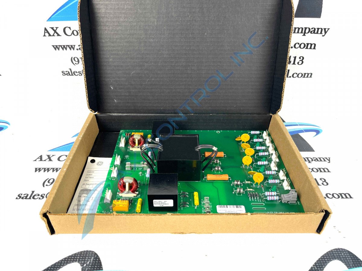 GENERAL ELECTRIC MARK VI CONTROL PWR FLASH PR BOARD