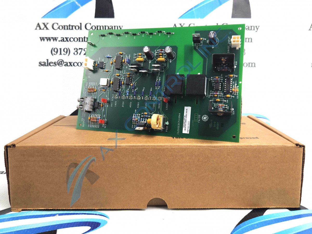 Part IS200EDCFG1B is an Exciter DC Feedback Board made by GE