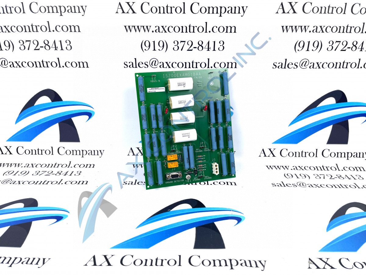 The GE Mark VI IS200EXAMG1BAA functions as an exciter attenuation ...