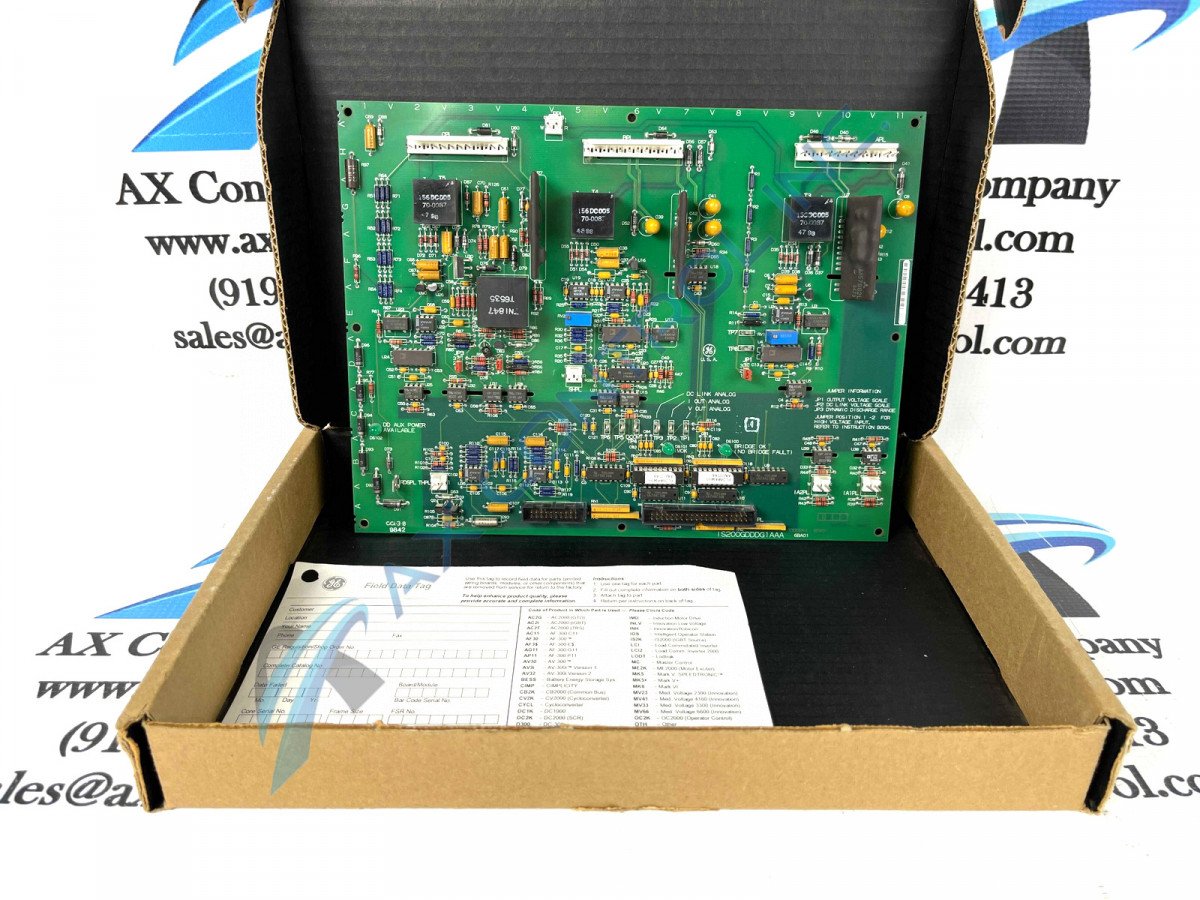 The GE Mark VI IS200GDDDG1A is a printed circuit board created by GE ...