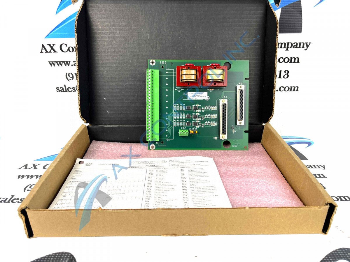 MARK VI GE PPRO TERMINAL BOARD