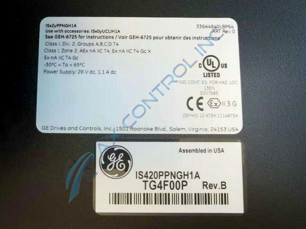 Mark VIe Profinet Gateway Model IS420PPNGH1A. Call Today!