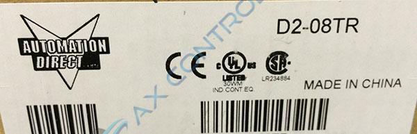 D2 08tr In Stock Automation Direct Directlogic 205 8 Point Module