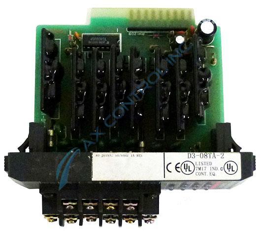 D3 08ta 2 In Stock Automation Direct Directlogic 305 Automation Direct Koyo Plc Direct 8