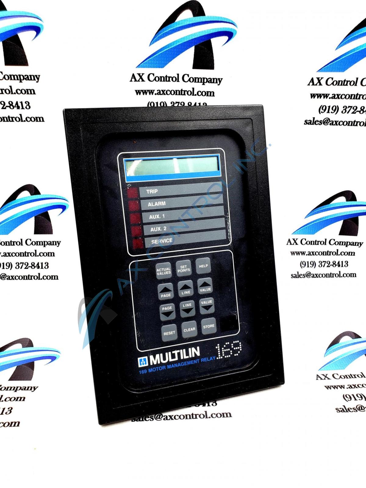 169-120N-120 In Stock! GE Multilin 169 Motor Management Relay | 169 ...