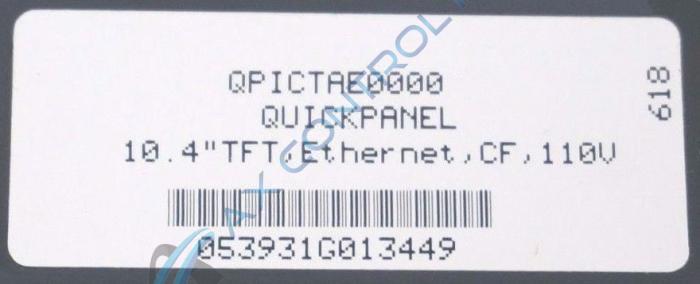 QPI-CTAE-0000 In Stock! GE Fanuc PLC QuickPanel | 10.4 TFT Color HMI ...