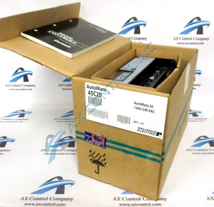 45C20 In Stock! Reliance Electric AutoMax PLC | Reliance PLC Automax ...