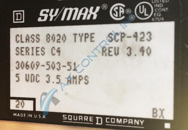 8020-SCP-423 In Stock! Square D Symax Class 8020 | Square D Sy/Max ...